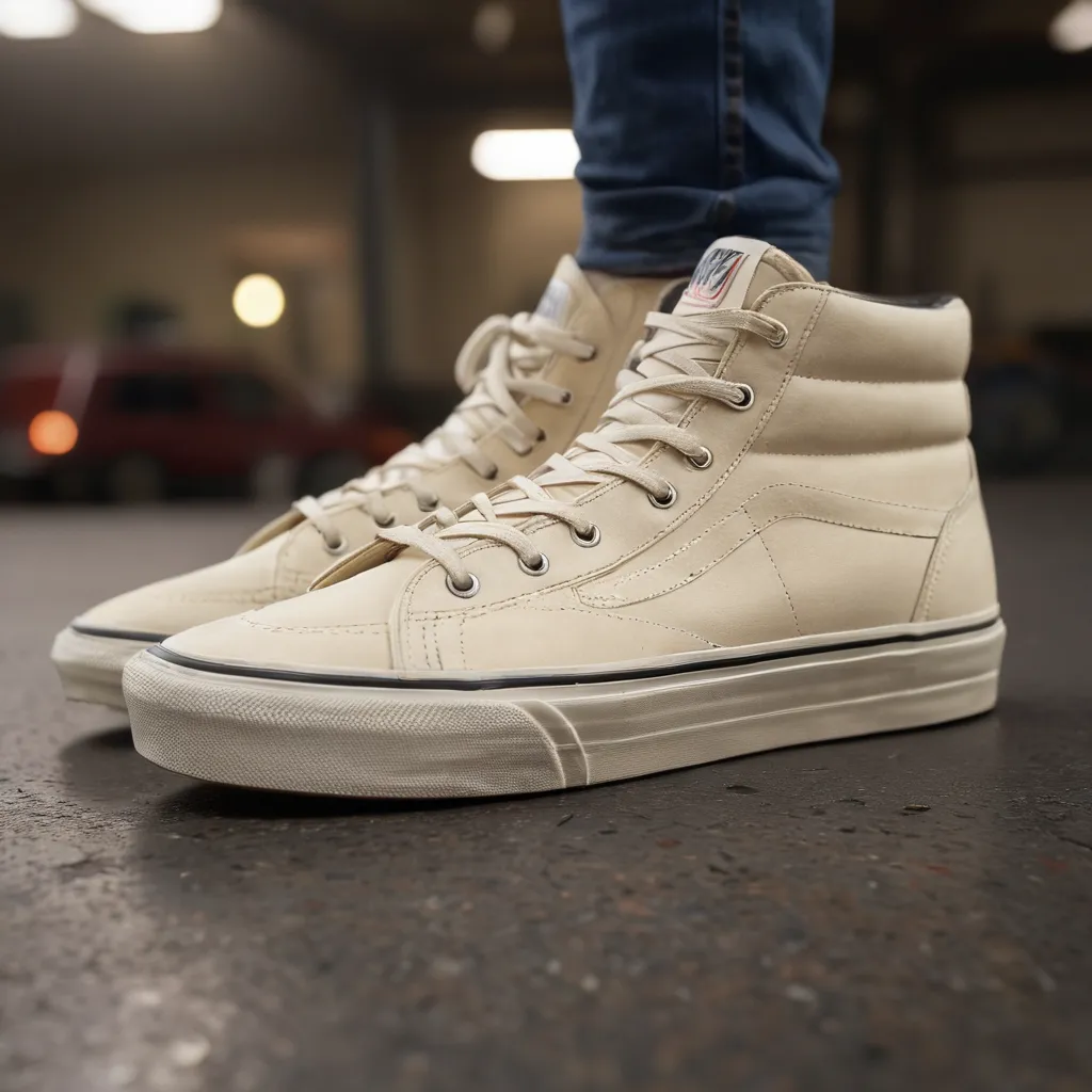 The Unique Appeal of Cream Hi-Top Vans