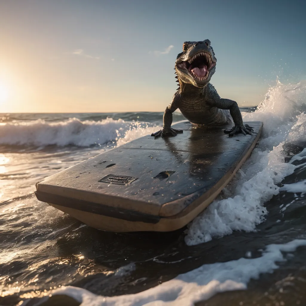 Exploring the Allure of the Big Lizard Body Board