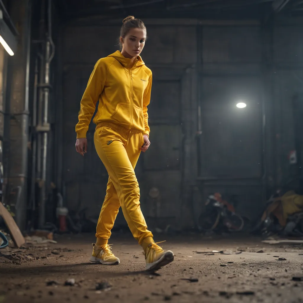 The Allure of Yellow Nike Joggers in Extreme Sports