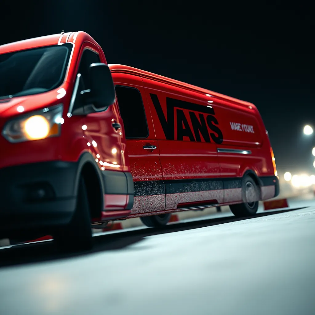 The Allure of Dark Red Vans in Extreme Sports