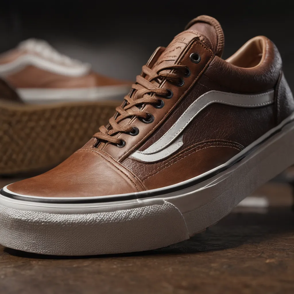 Exploring Leather Old Skool Stacked Vans' Appeal