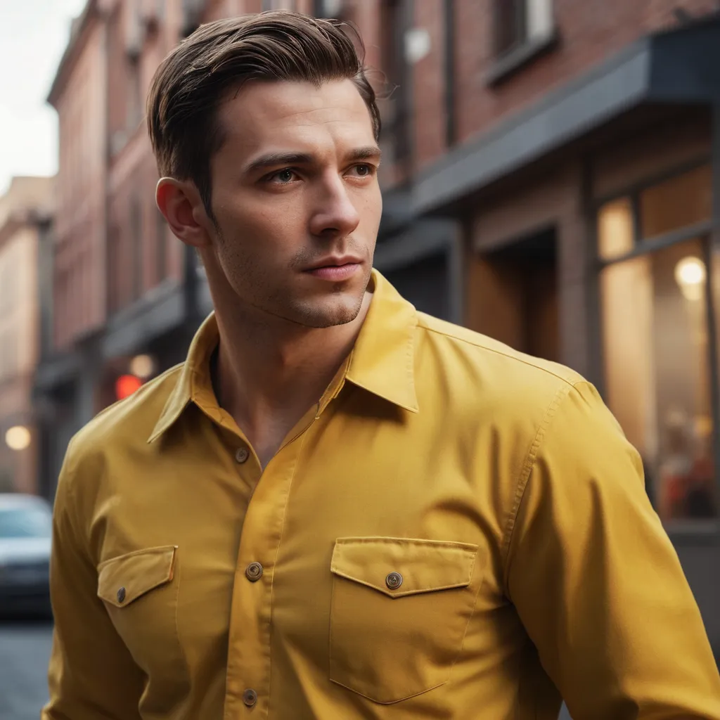 Exploring Yellow Shirt Trends in Men's Fashion