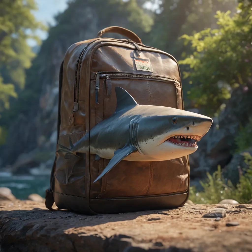 The Shark Book Bag: Functionality Meets Design