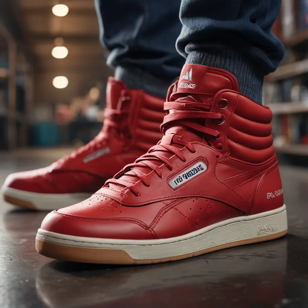 The Allure of Red High Top Reebok Classics in Extreme Sports
