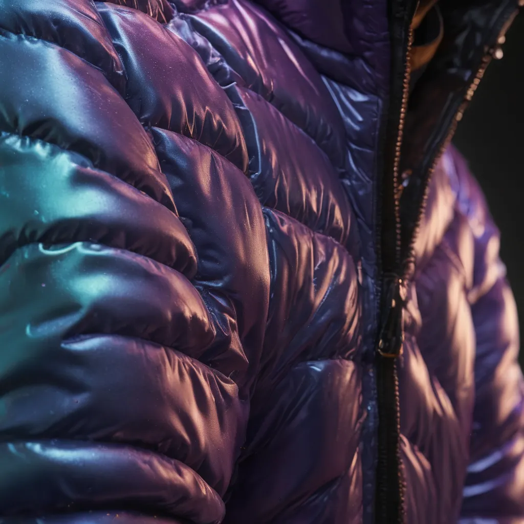 The Evolution and Appeal of the Iridescent Puffer Jacket