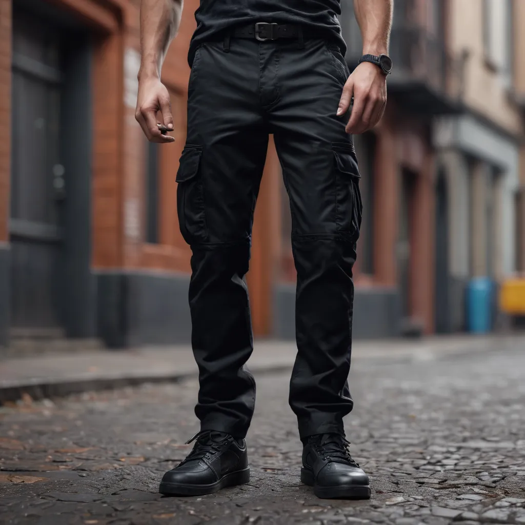 The Practical Appeal of Black Relaxed Fit Cargo Pants